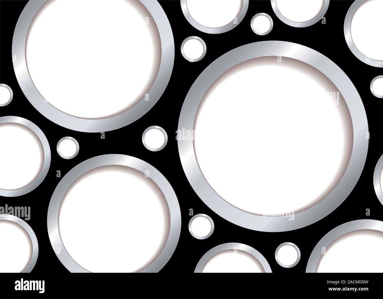 Abstract silver bubble background hi-res stock photography and images ...