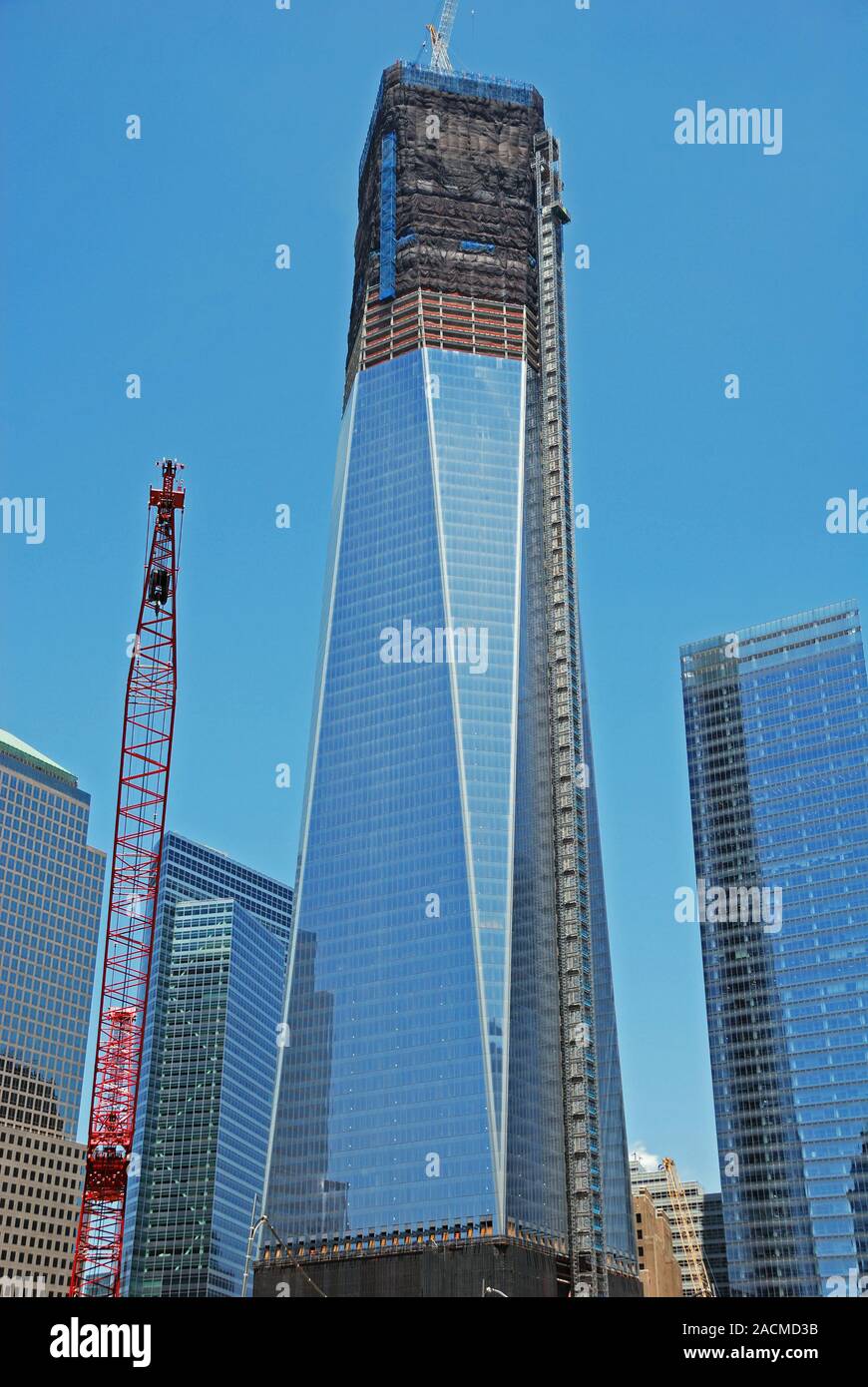 Freedom tower construction hi-res stock photography and images - Alamy