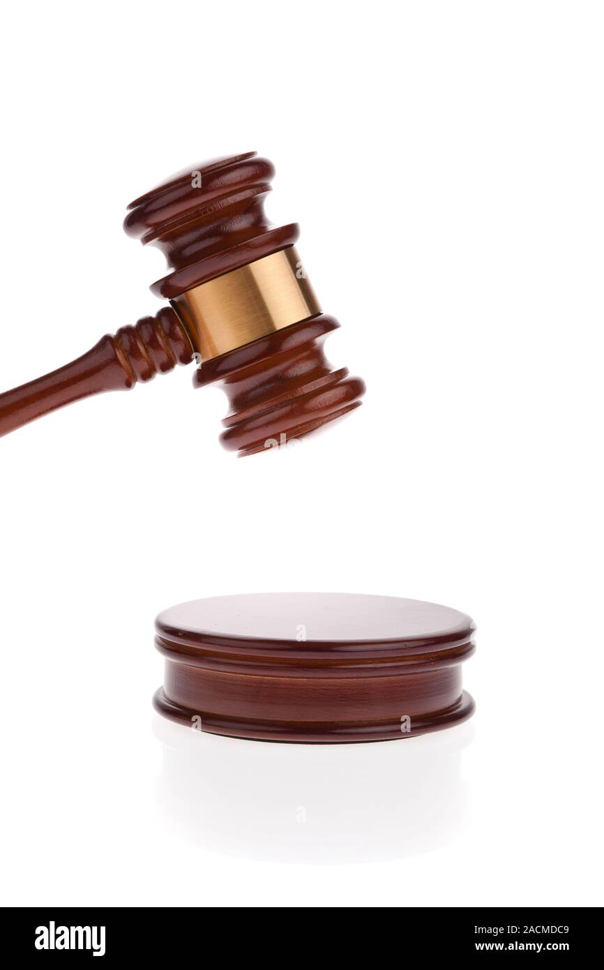 Richterhammer - Auction Hammer Stock Photo - Alamy