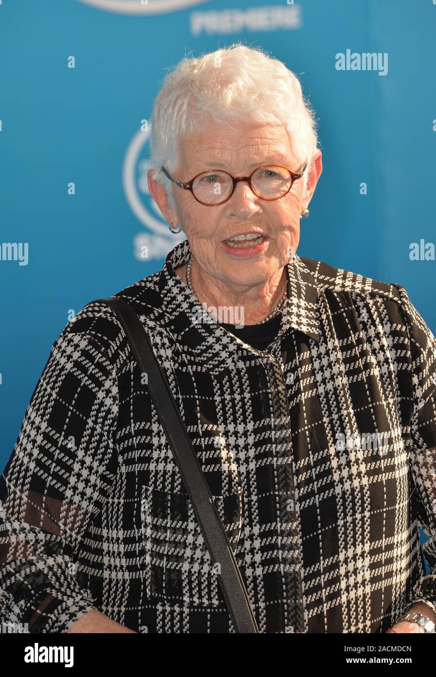LOS ANGELES, CA. June 8, 2016: Betty DeGeneres, mother of Ellen ...