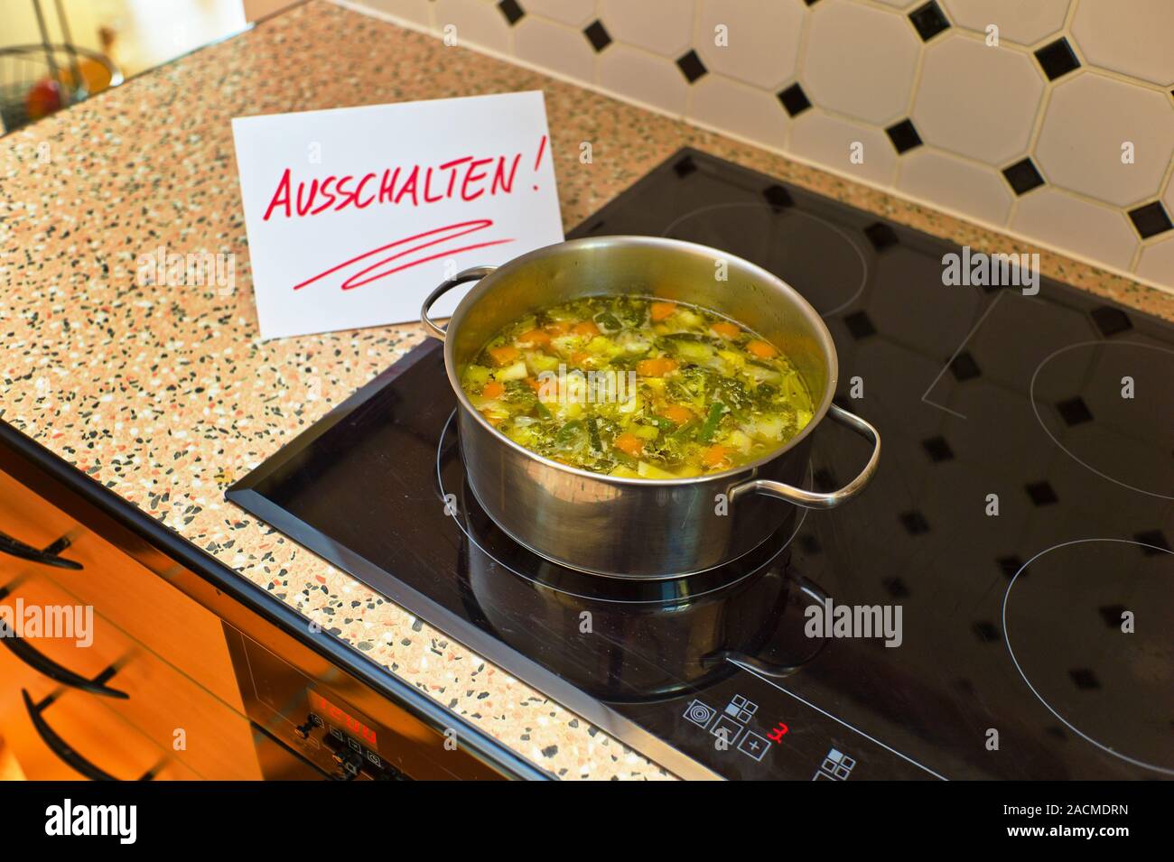 Shield Off for Dementia Patient Stock Photo - Alamy
