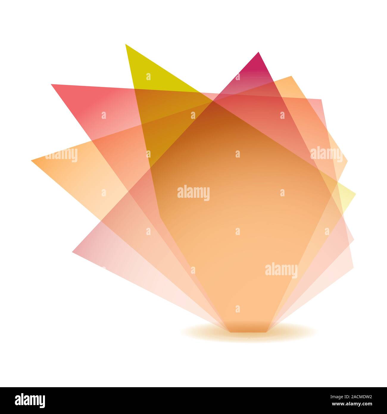 Pink orange shard hi-res stock photography and images - Alamy