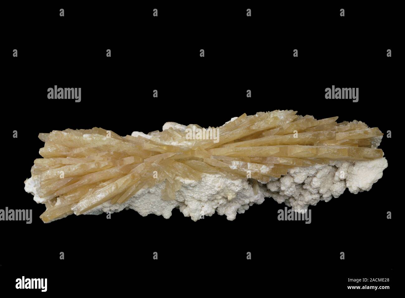 Barite, Capnik, Romania. Specimen courtesy JMU Mineral Museum Stock ...