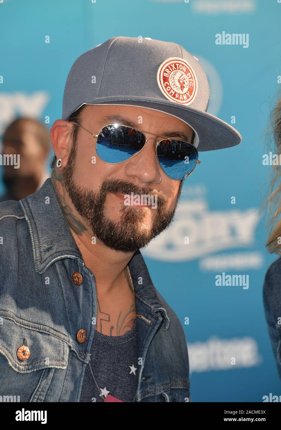 LOS ANGELES, CA. June 8, 2016: Actor/musician A.J. McLean, of The ...