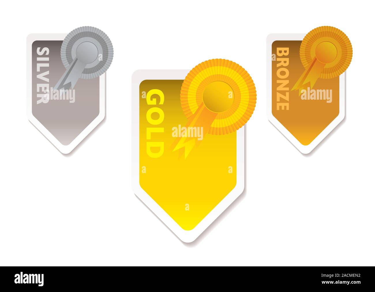 Gold silver bronze Stock Photo - Alamy
