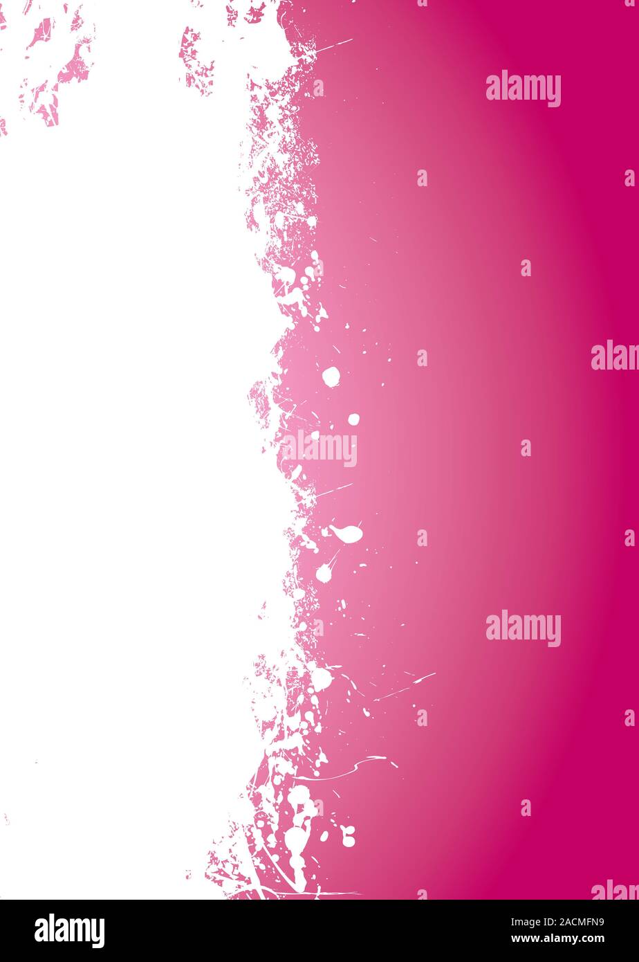 Pink splash paint border hi-res stock photography and images - Alamy