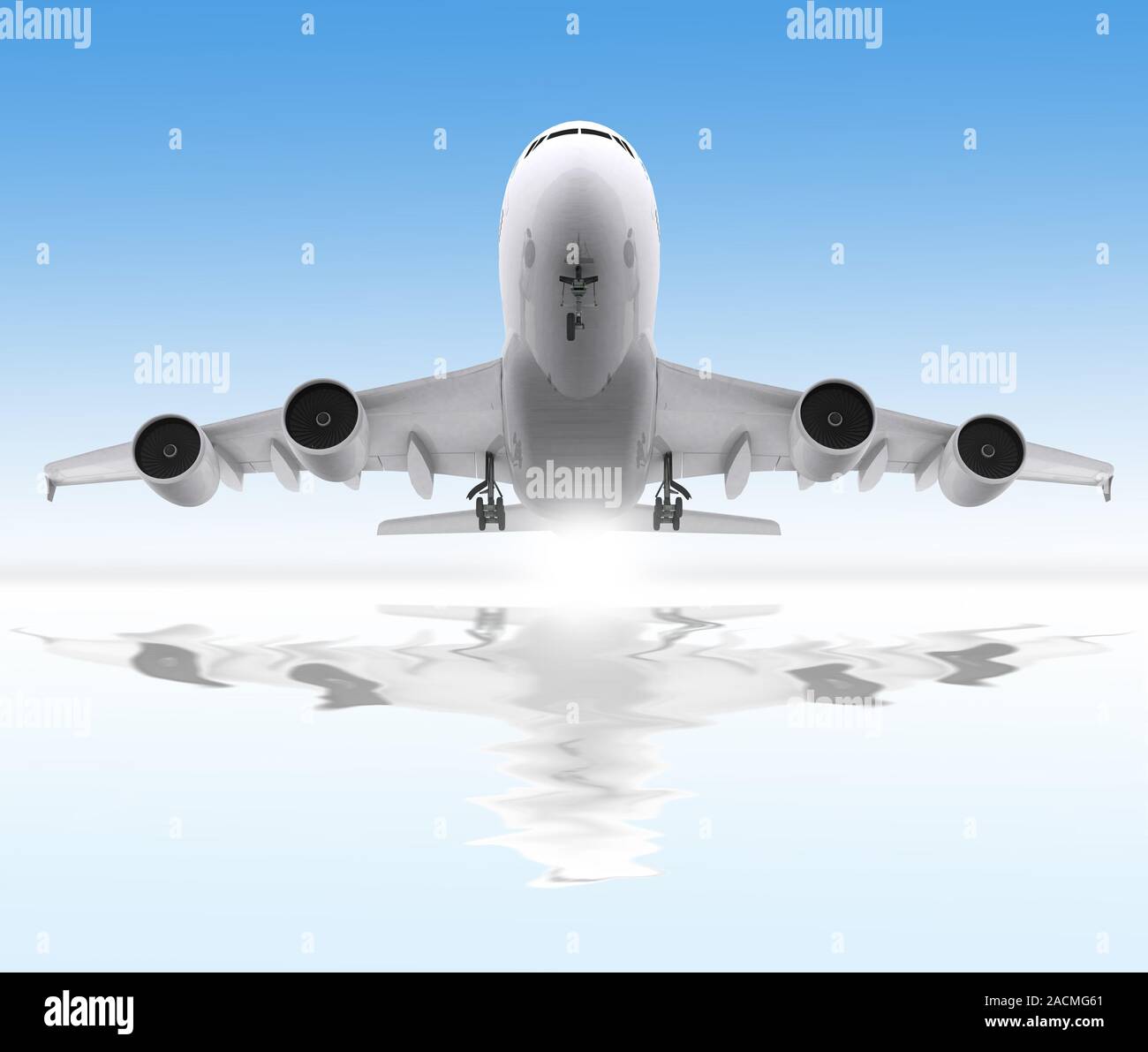 Aircraft take off Stock Photo - Alamy