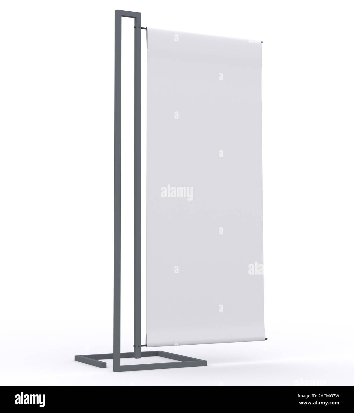 blank banner display Stock Photo - Alamy