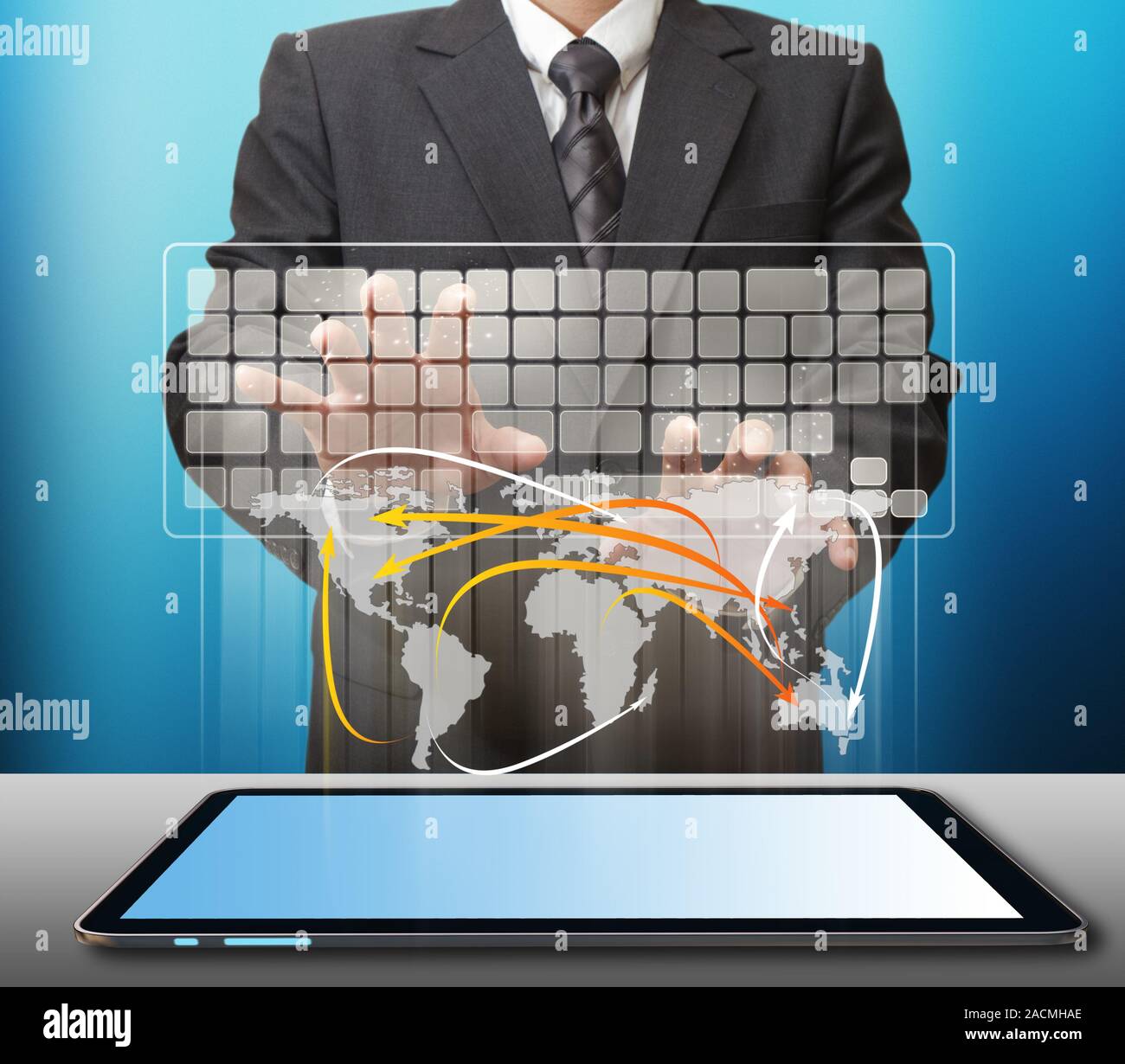 touch pad concept Stock Photo - Alamy