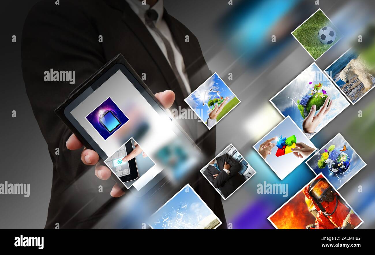 Mobile devic hi-res stock photography and images - Alamy