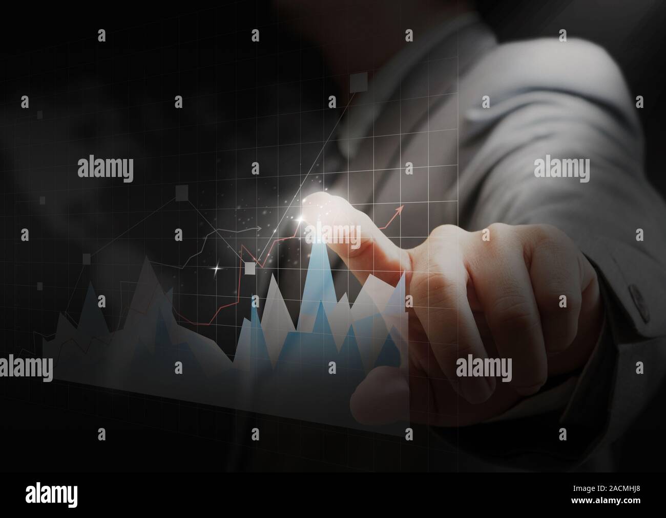 Graph rate chart hi-res stock photography and images - Alamy