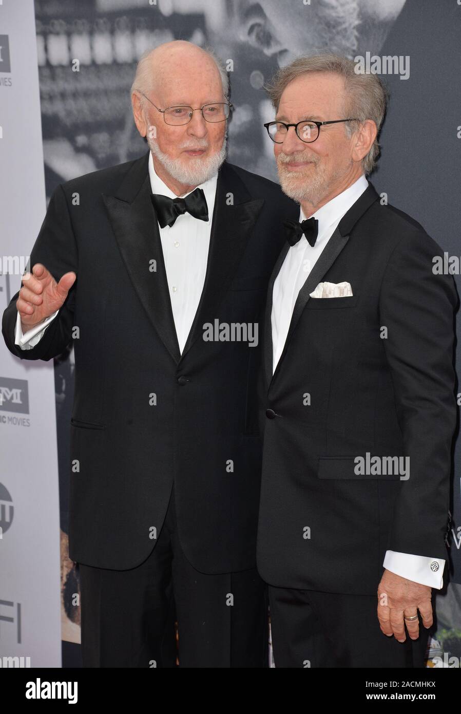 LOS ANGELES, CA. June 9, 2016: Composer John Williams & director Steven ...
