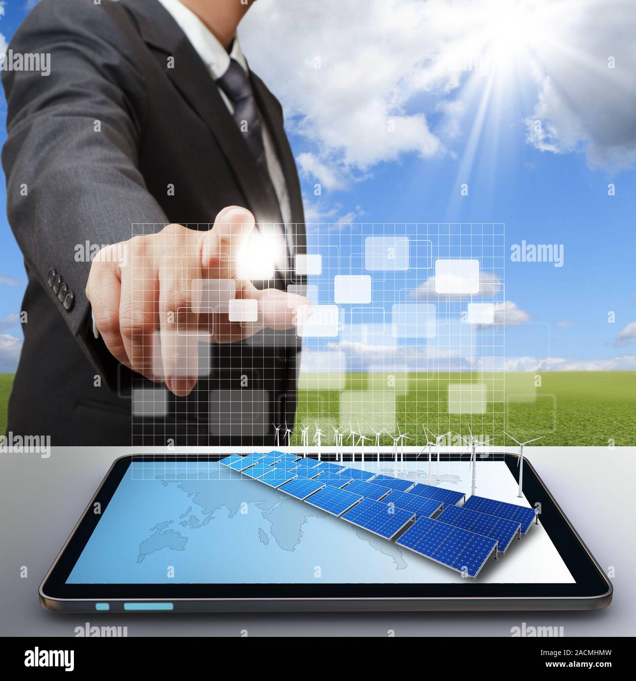 Virtual work environment hi-res stock photography and images - Alamy