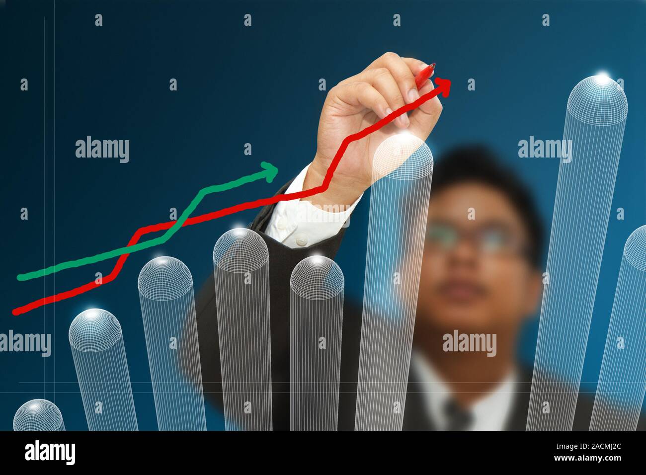 Drawing graphs hi-res stock photography and images - Alamy