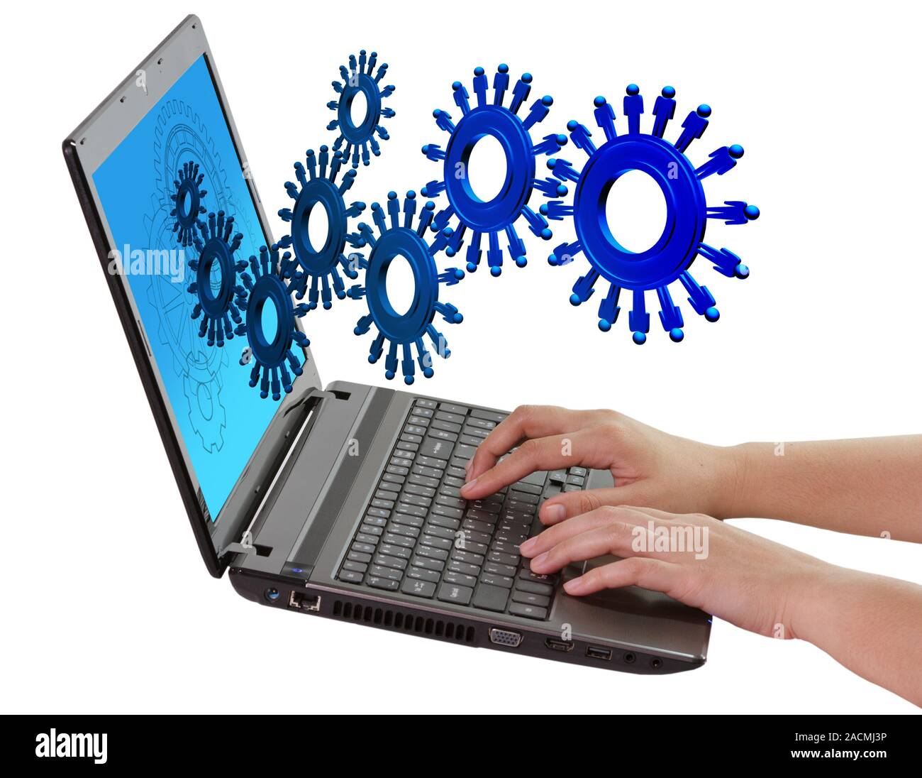 Cogs mechanics hi-res stock photography and images - Alamy