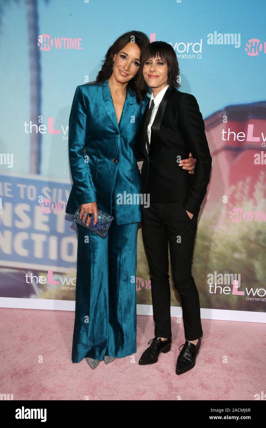 Los Angeles, Ca. 2nd Dec, 2019. Jennifer Beals, Katherine Moennig, at ...