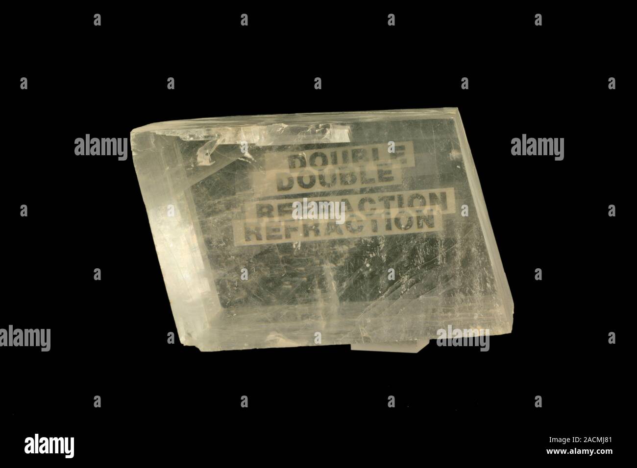 Calcite Double Refraction