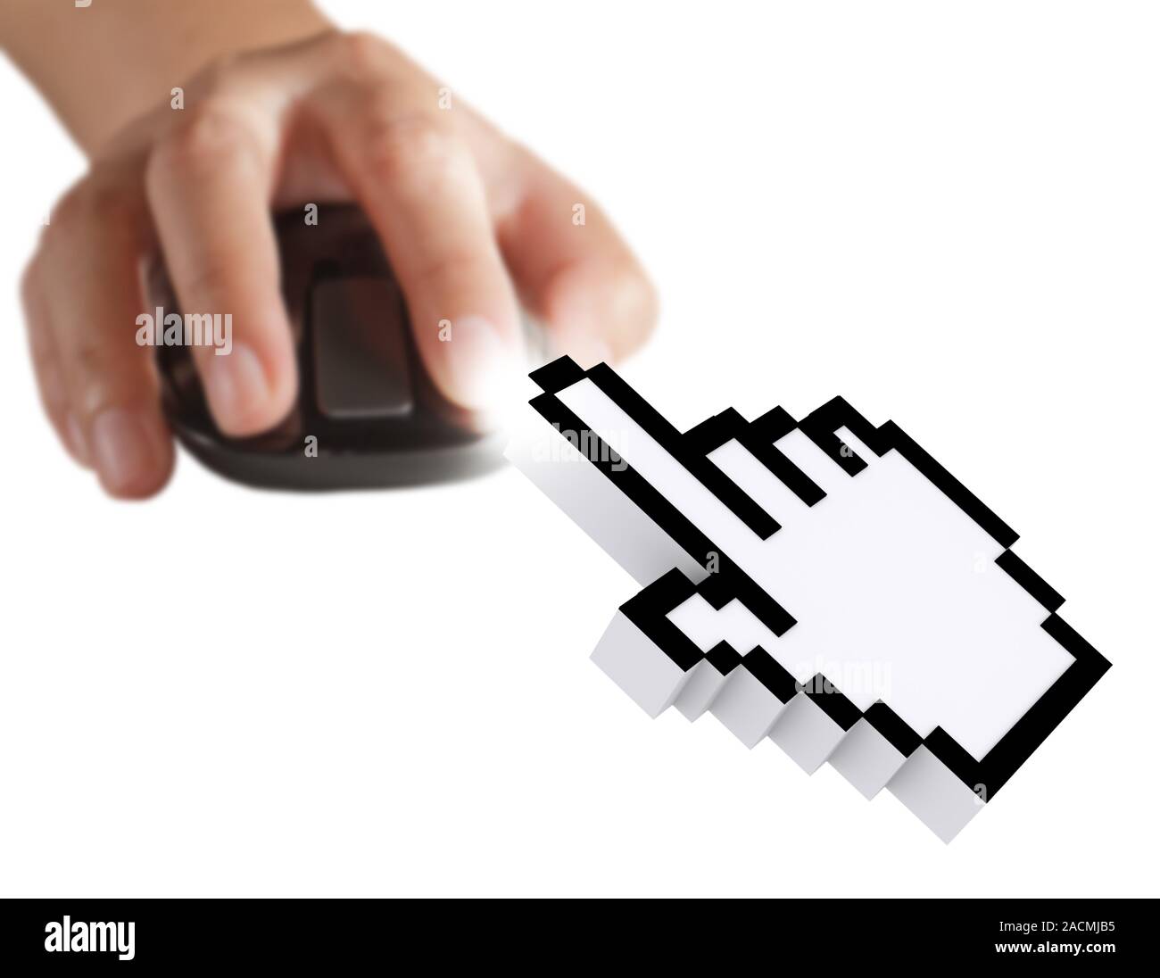 Computer mouse cursor arrow hi-res stock photography and images - Alamy