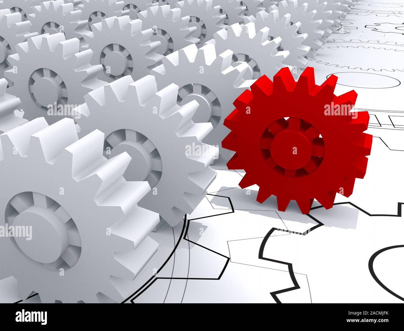 Be the first as leadership concept Stock Photo - Alamy
