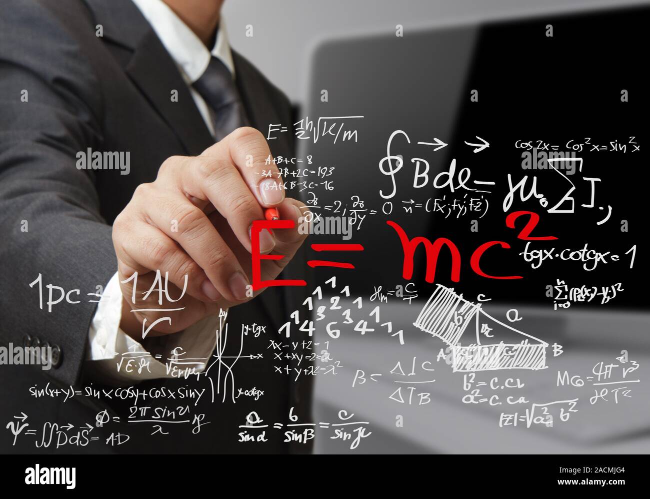 maths and science Stock Photo - Alamy
