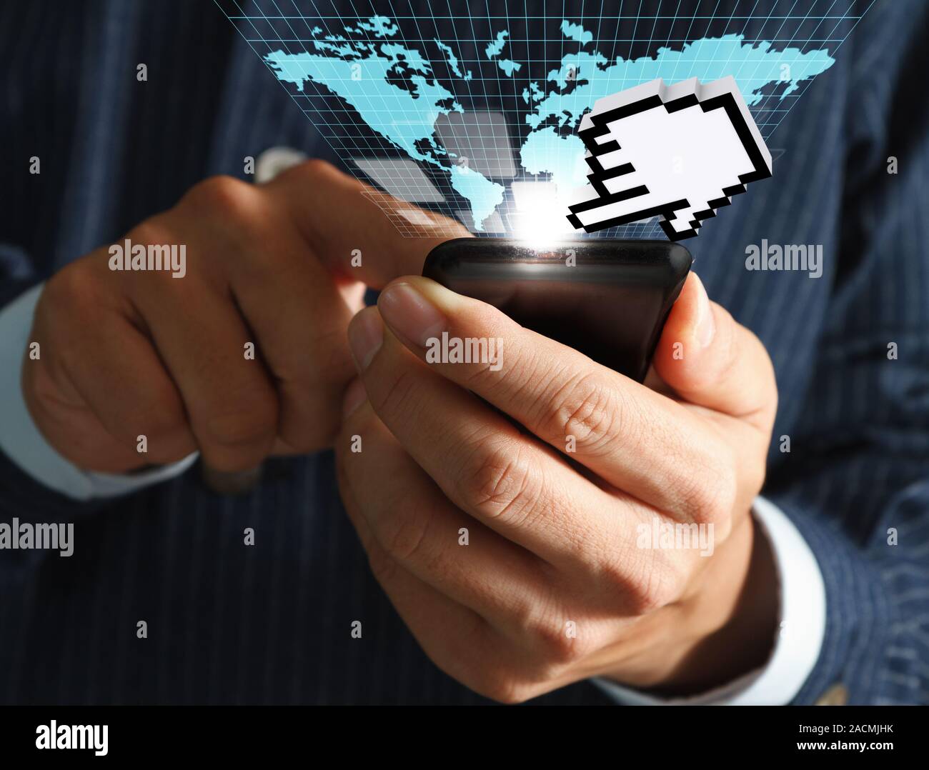Mobile crm hi-res stock photography and images - Alamy