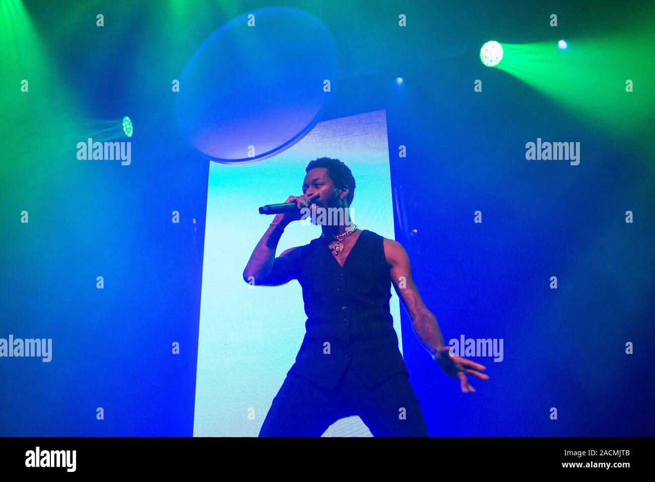 Oslo, Norway. 02nd Dec, 2019. The American rapper and lyricist GoldLink ...