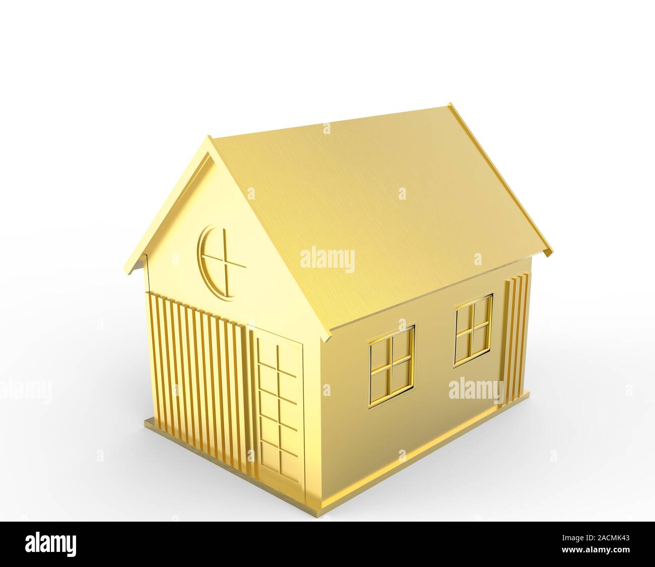 Metal house outline hi-res stock photography and images - Alamy