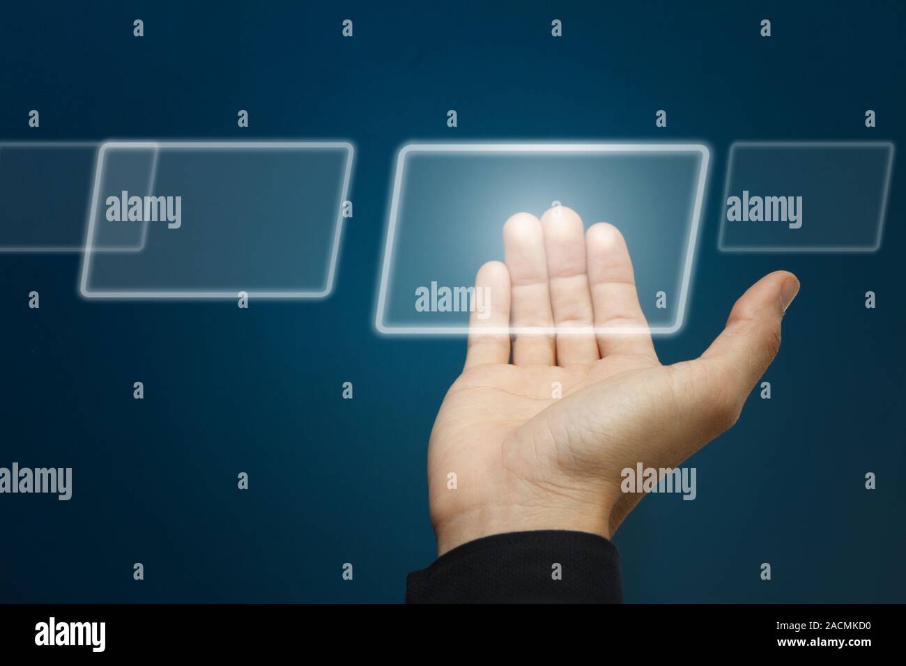 touch screen interface Stock Photo - Alamy