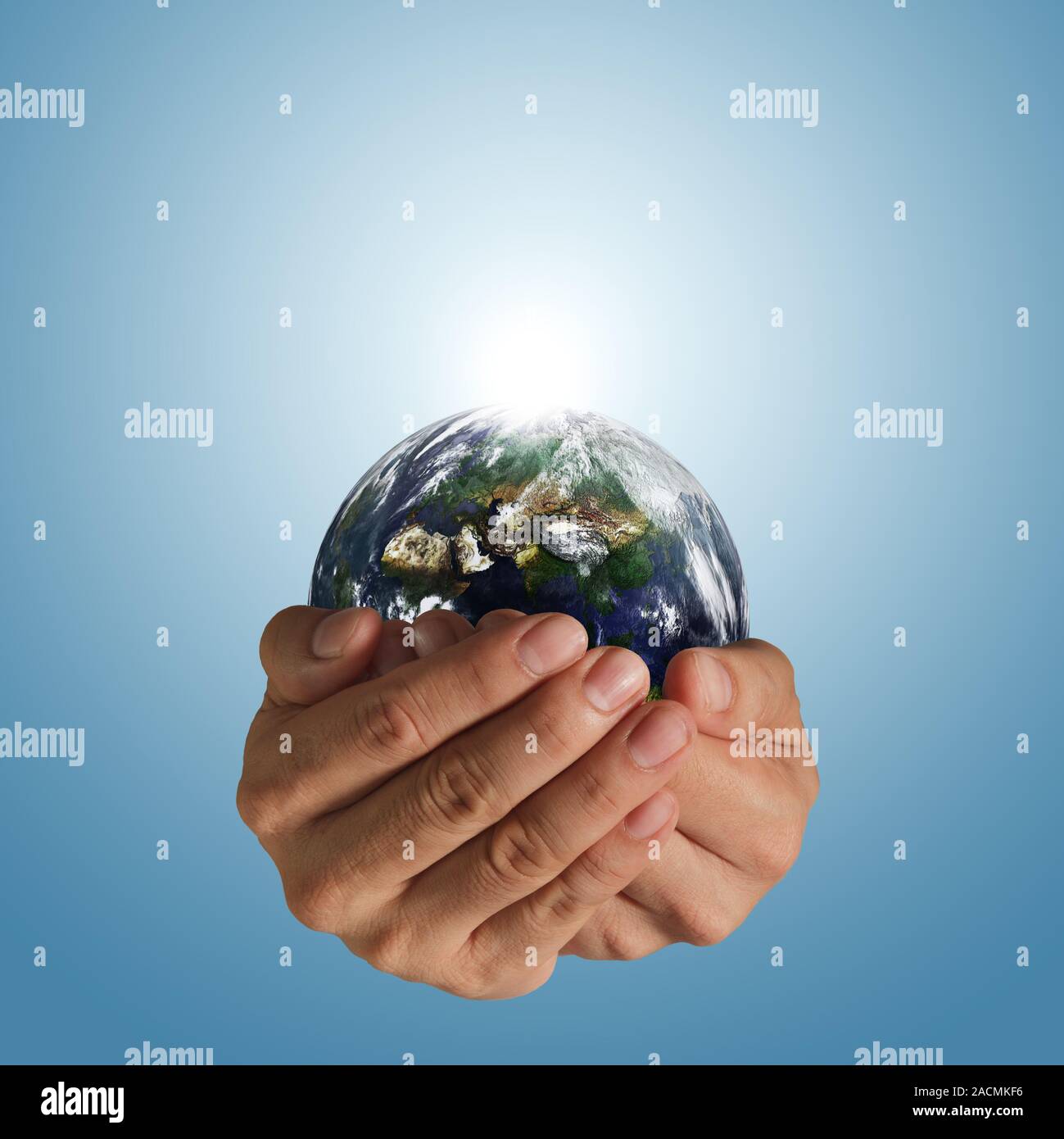 saving world concept Stock Photo - Alamy