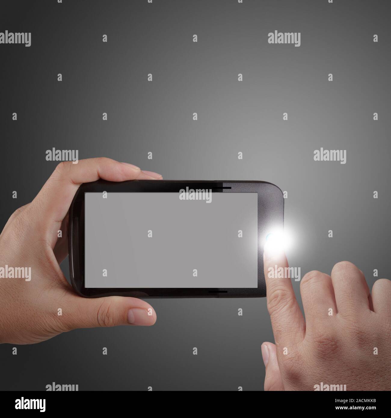 Mobile phone in hand Stock Photo - Alamy
