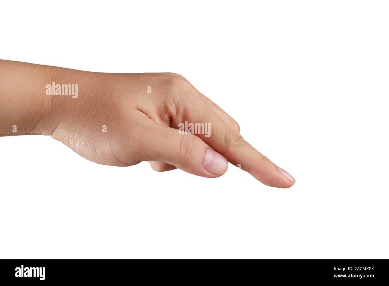 hand touching virtual screen Stock Photo - Alamy