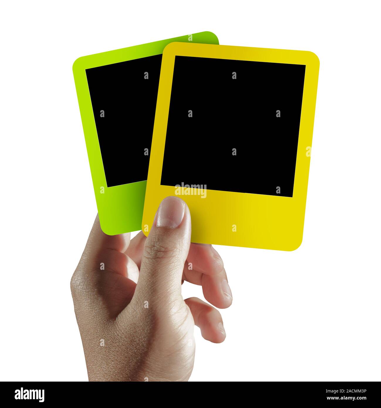 Blank photo frame paper Cut Out Stock Images & Pictures - Alamy