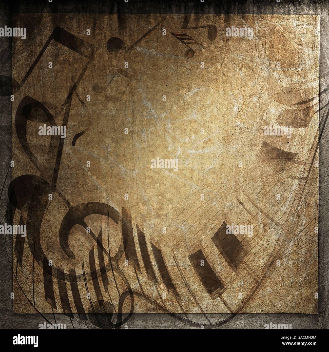 grunge musical background Stock Photo - Alamy