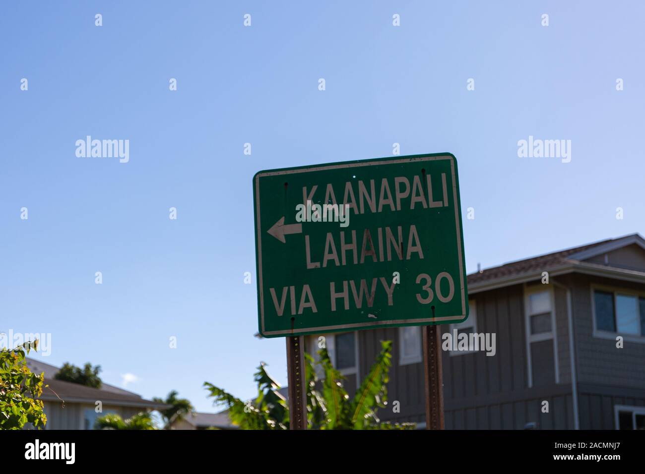 Highway 30 Road sign Stock Photo - Alamy
