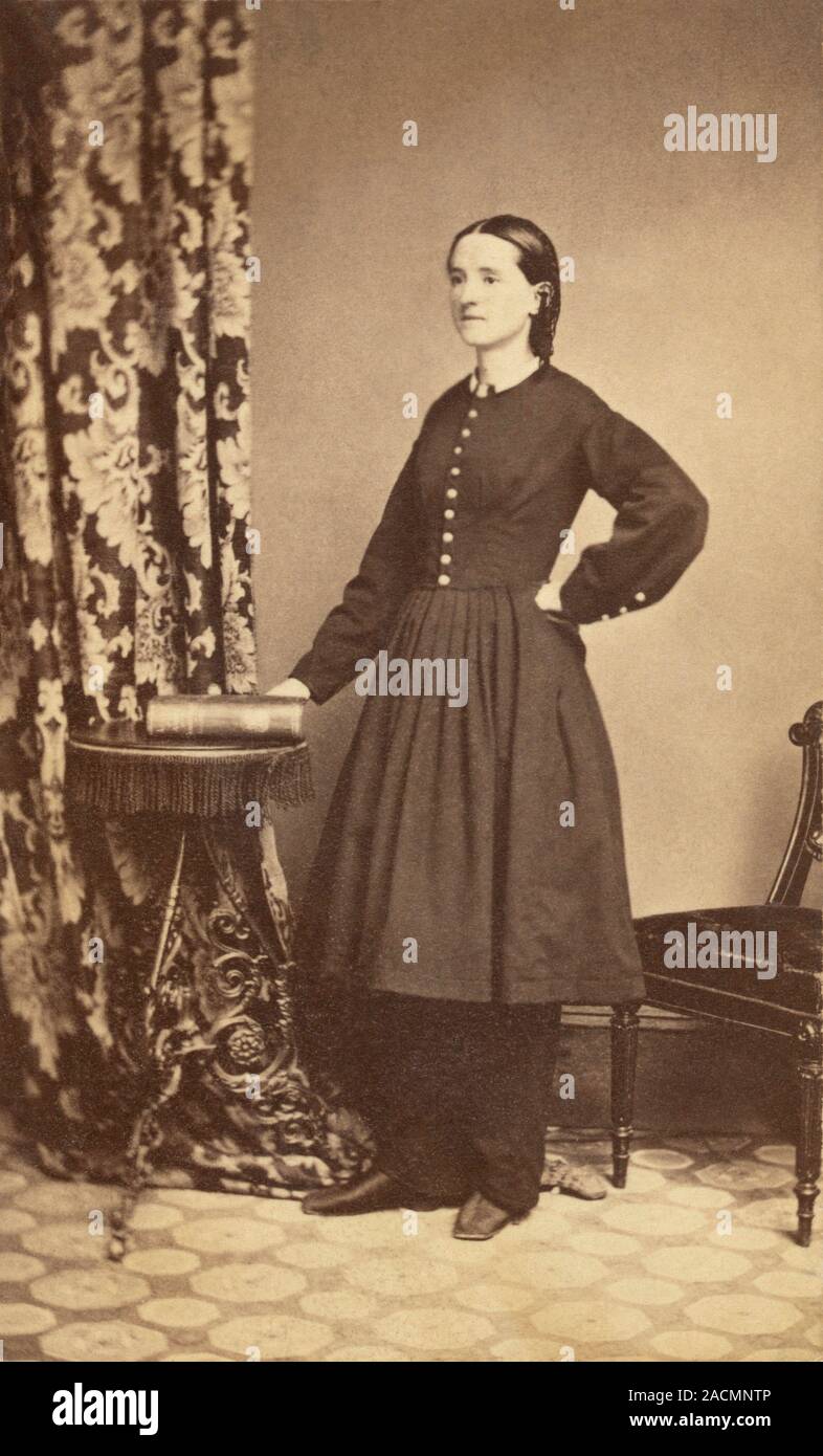 Mary Edwards Walker (1832-1919), US surgeon. Walker received her ...
