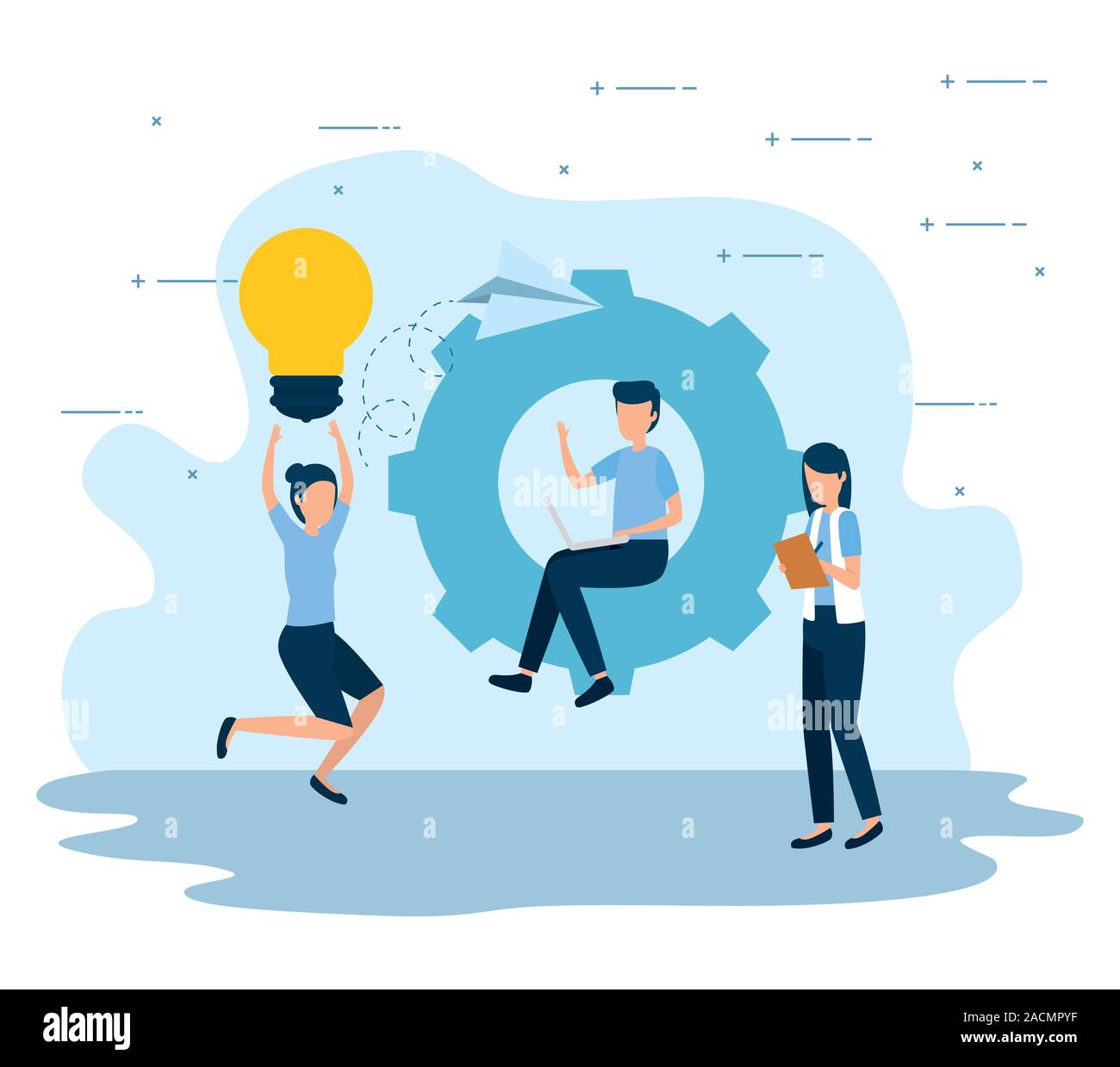 Teamwork and businesspeople vector design Stock Vector Image & Art - Alamy