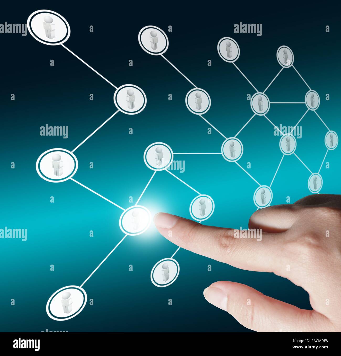 social network structure Stock Photo - Alamy