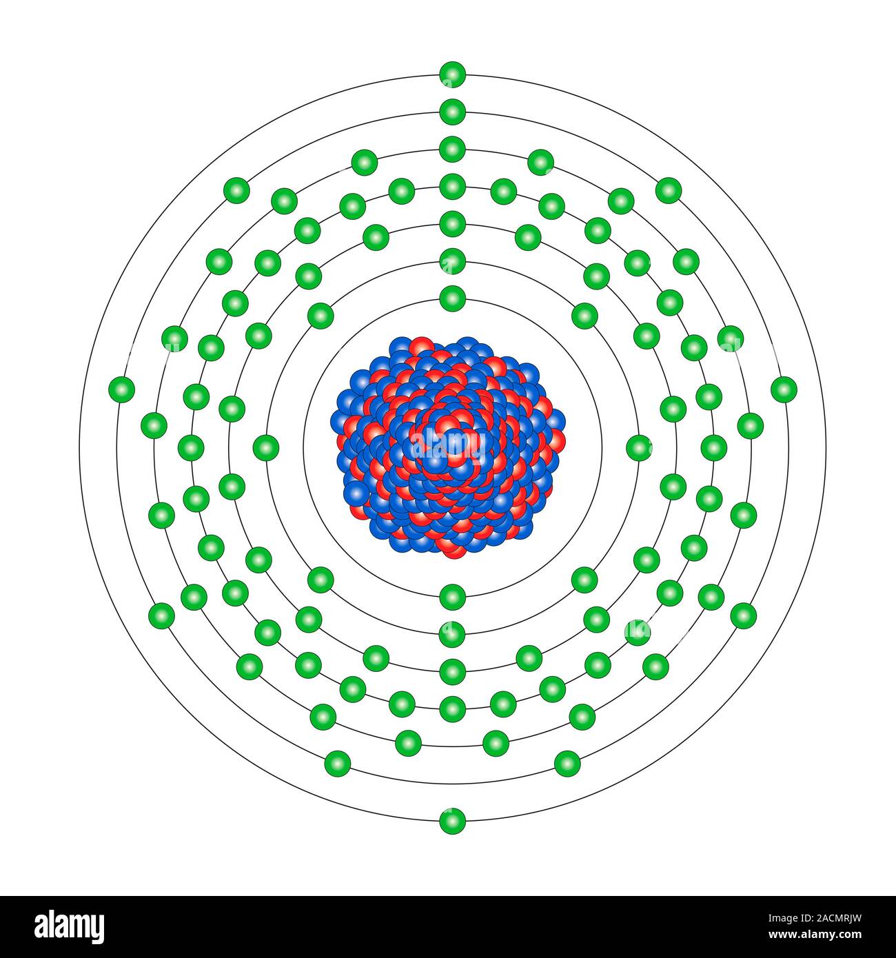 Uranium (U). Diagram of the nuclear composition and electron ... Uranium (U). Diagram of the nuclear composition and electron ...