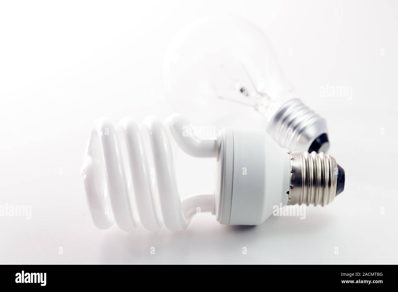 Fluorescent light incandescent light bulb hi-res stock photography and ...