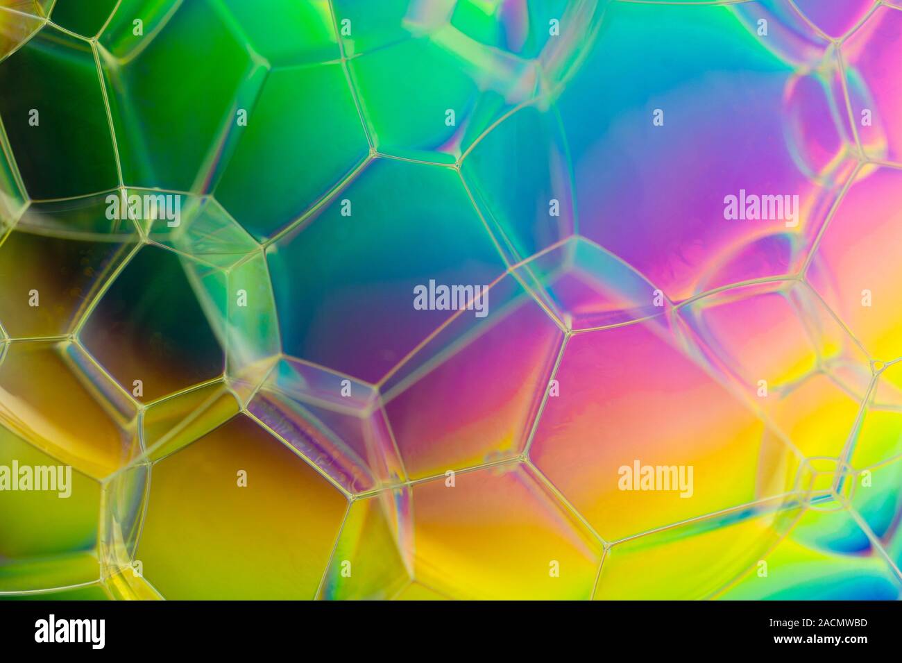 Lather in water containing a liquid soap. One of the peculiar ...