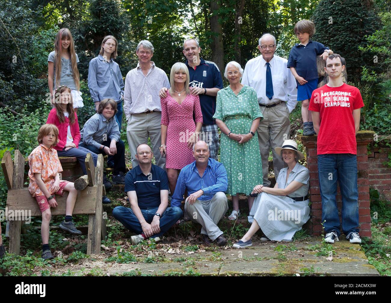 Three generations of one family Stock Photo - Alamy