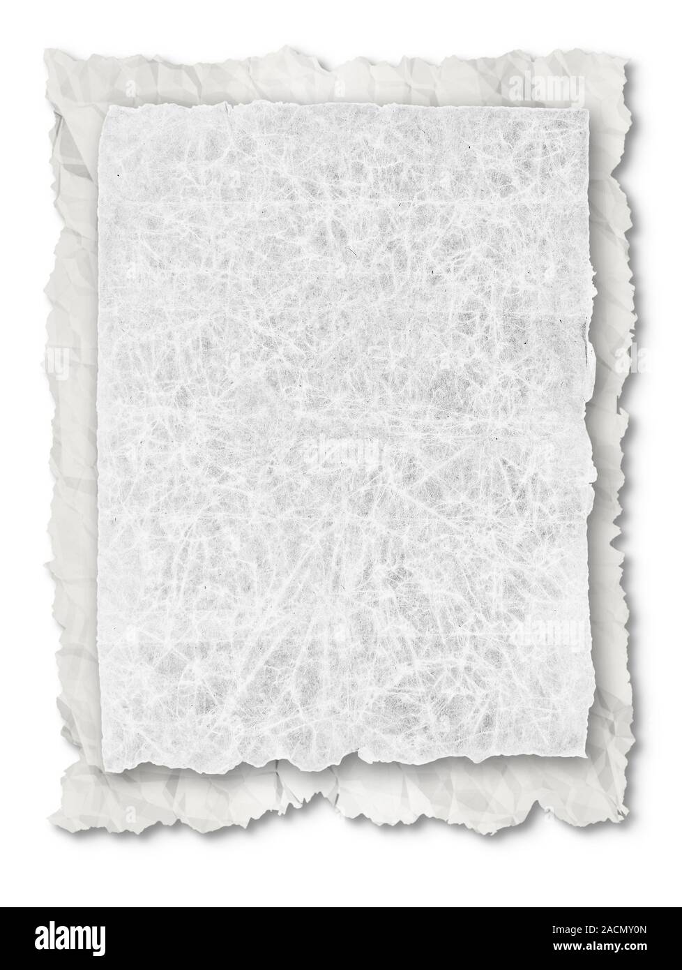 collection of various papers on white background Stock Photo - Alamy