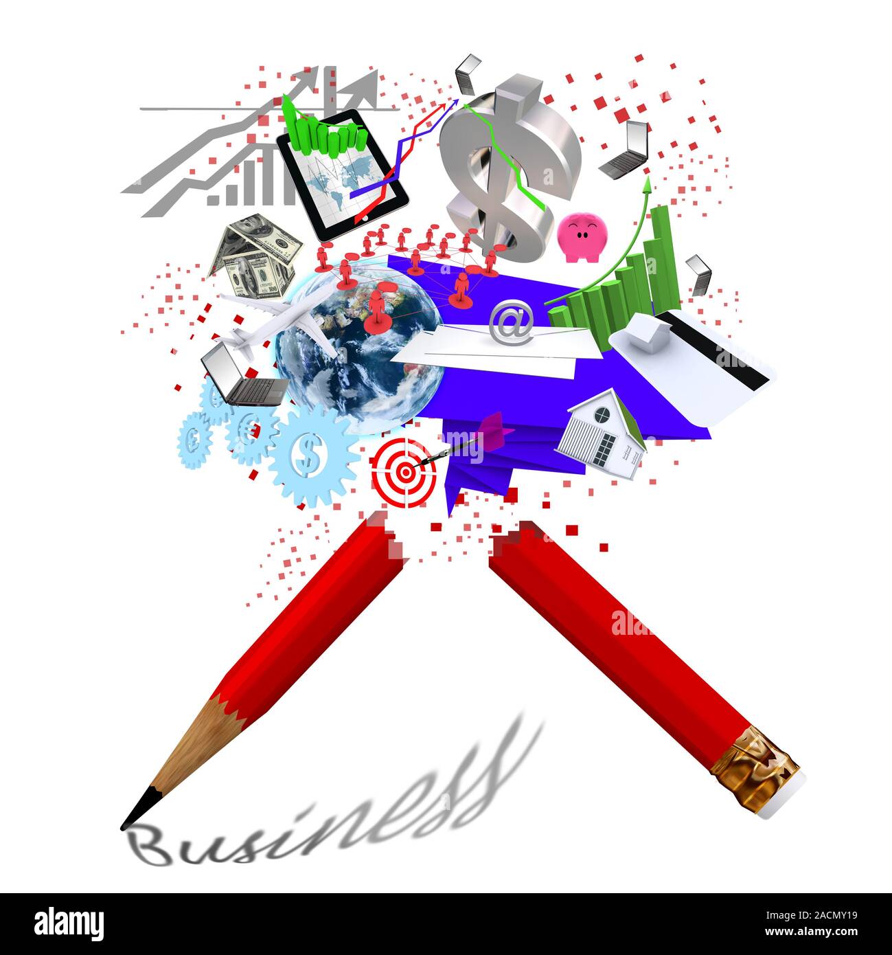 Business Background and symbol Stock Photo - Alamy