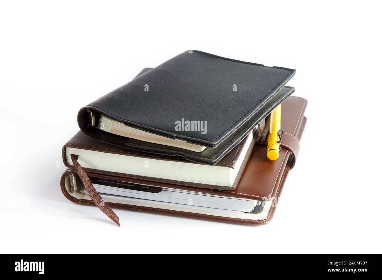Stack ring binder book Cut Out Stock Images & Pictures - Alamy