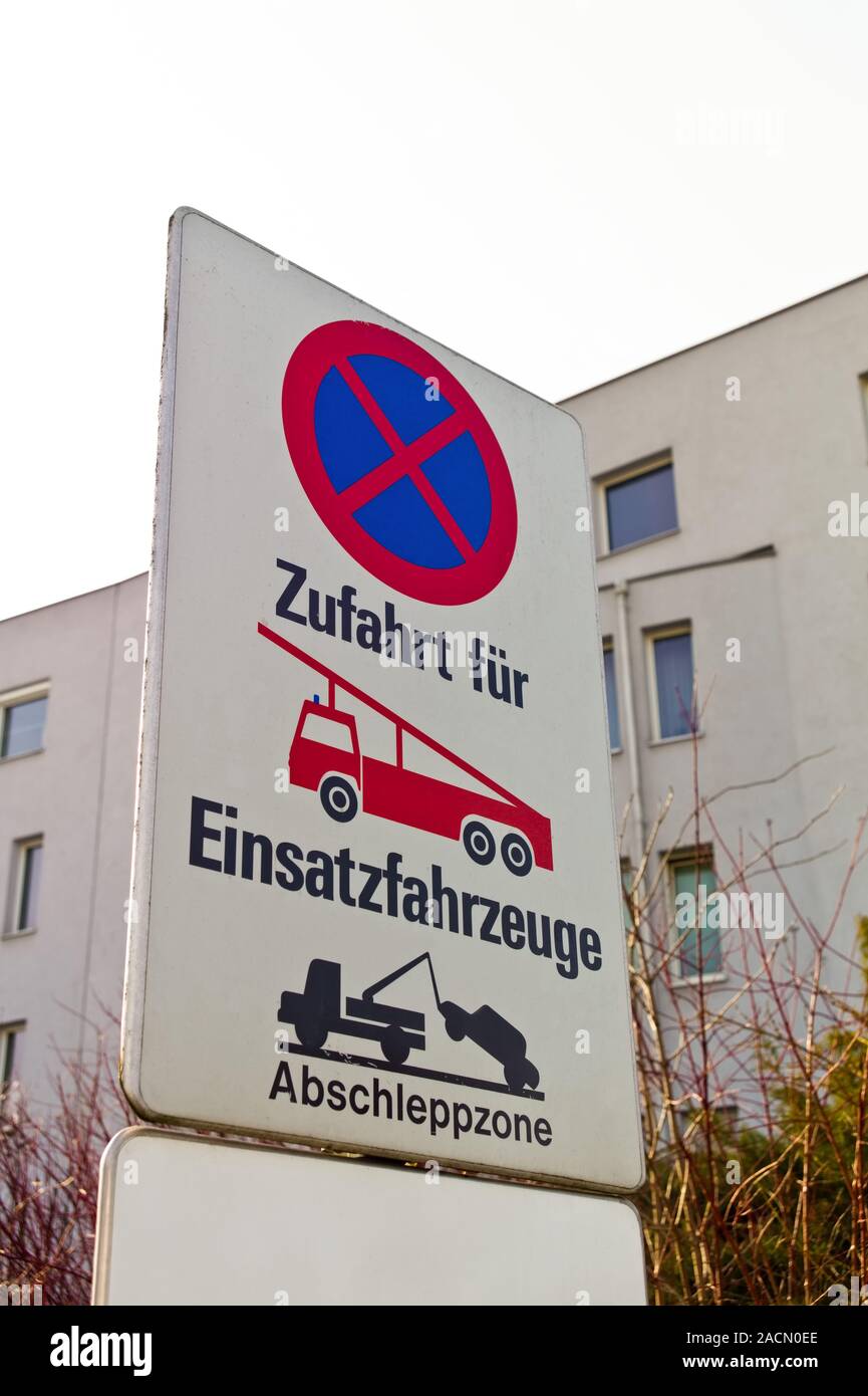 Access for fire brigade Stock Photo - Alamy