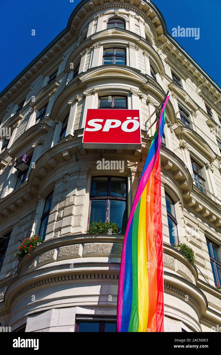 Austria, Vienna SPÖ Stock Photo - Alamy