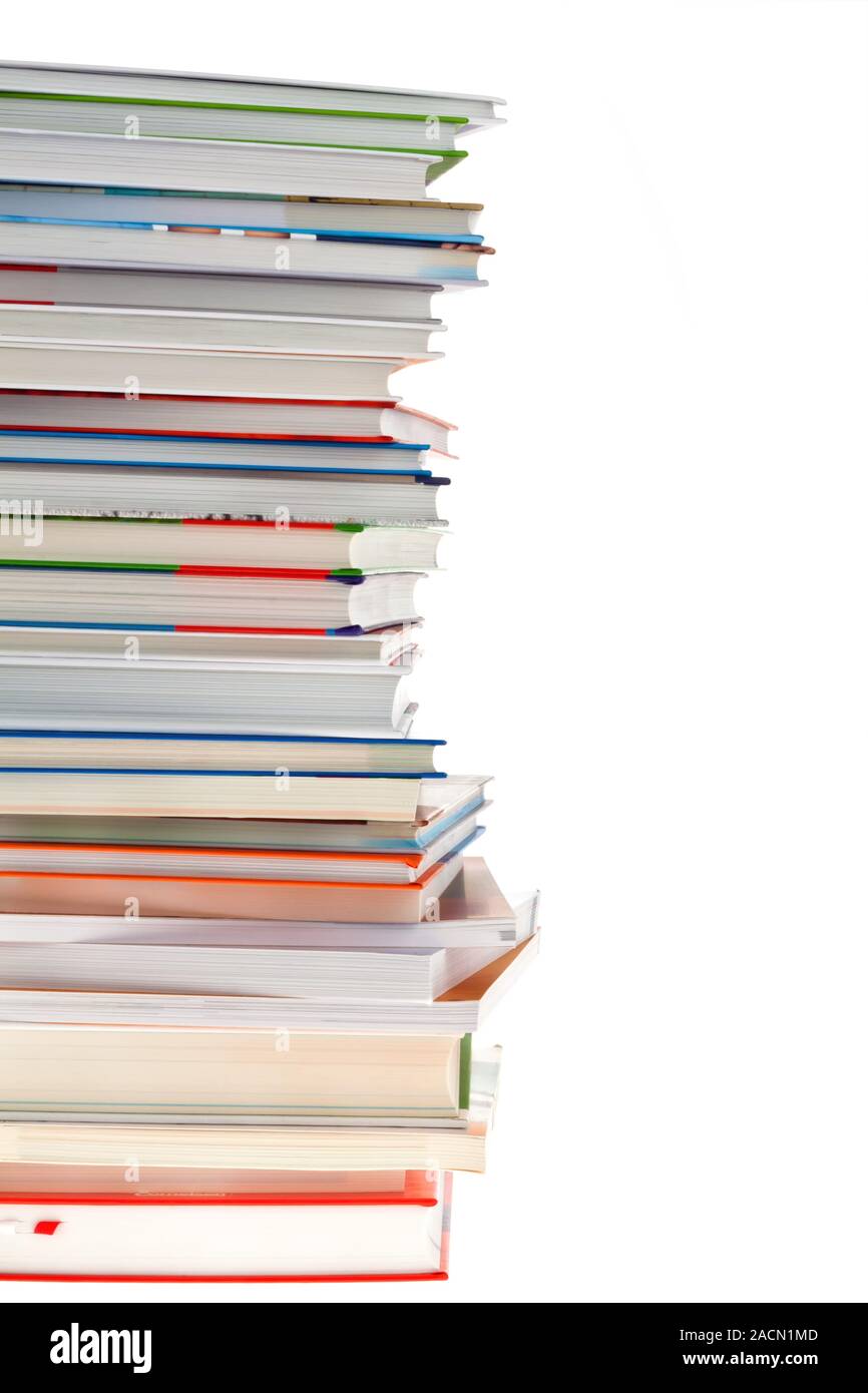 stack of books Stock Photo - Alamy