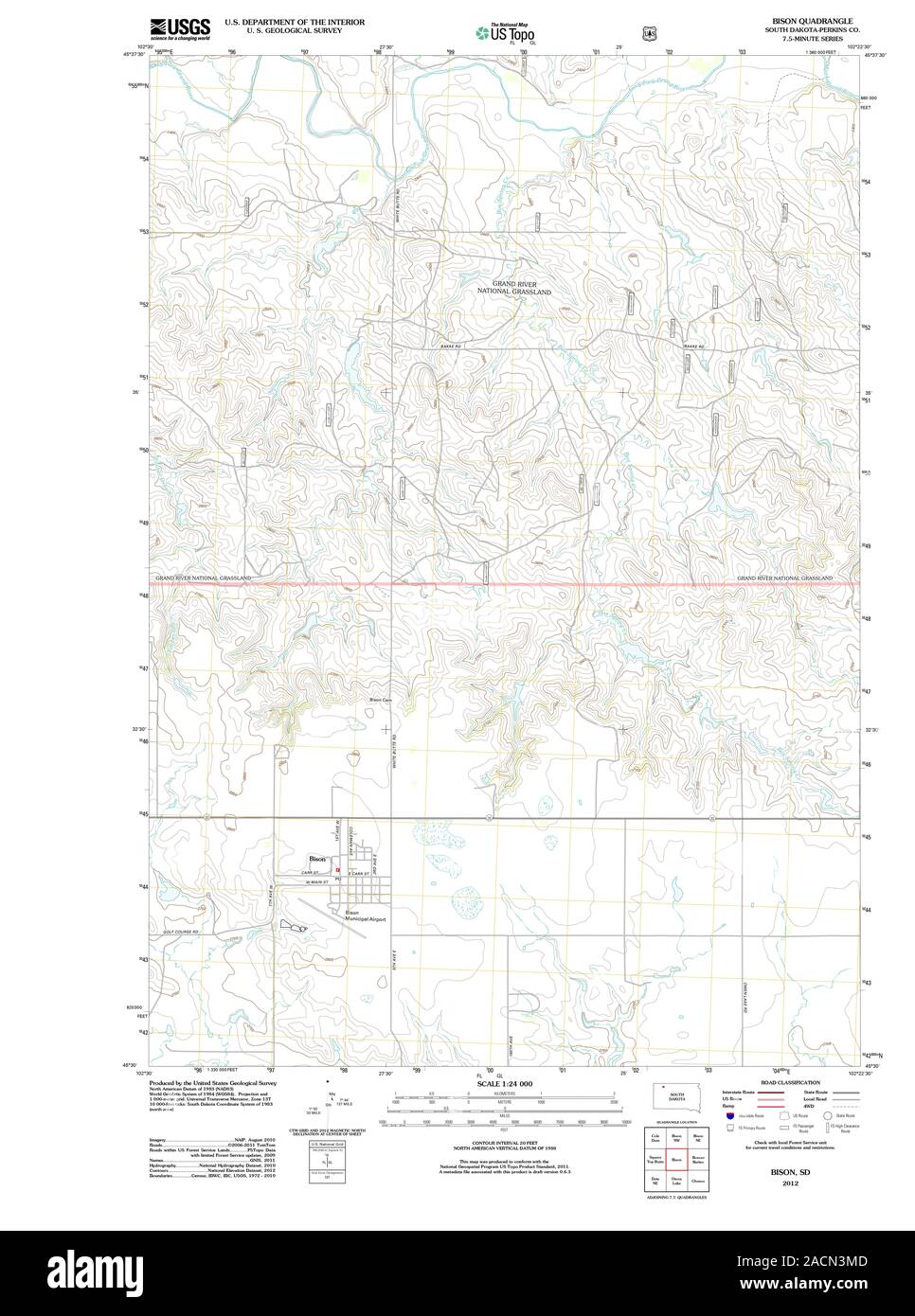 Map of bison Cut Out Stock Images & Pictures - Alamy