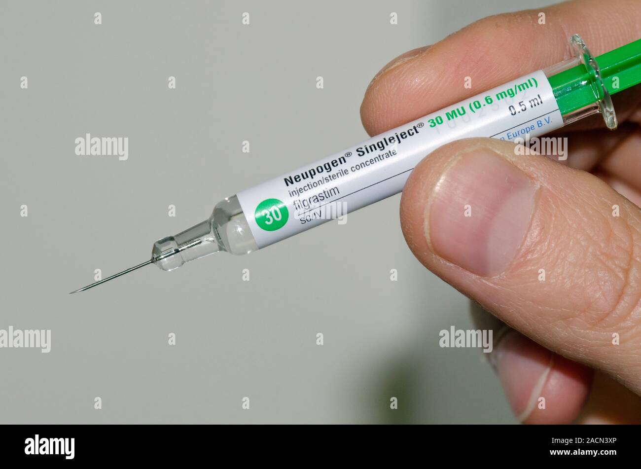Neupogen (Filgrastim) injection. This drug is used to stimulate the ...