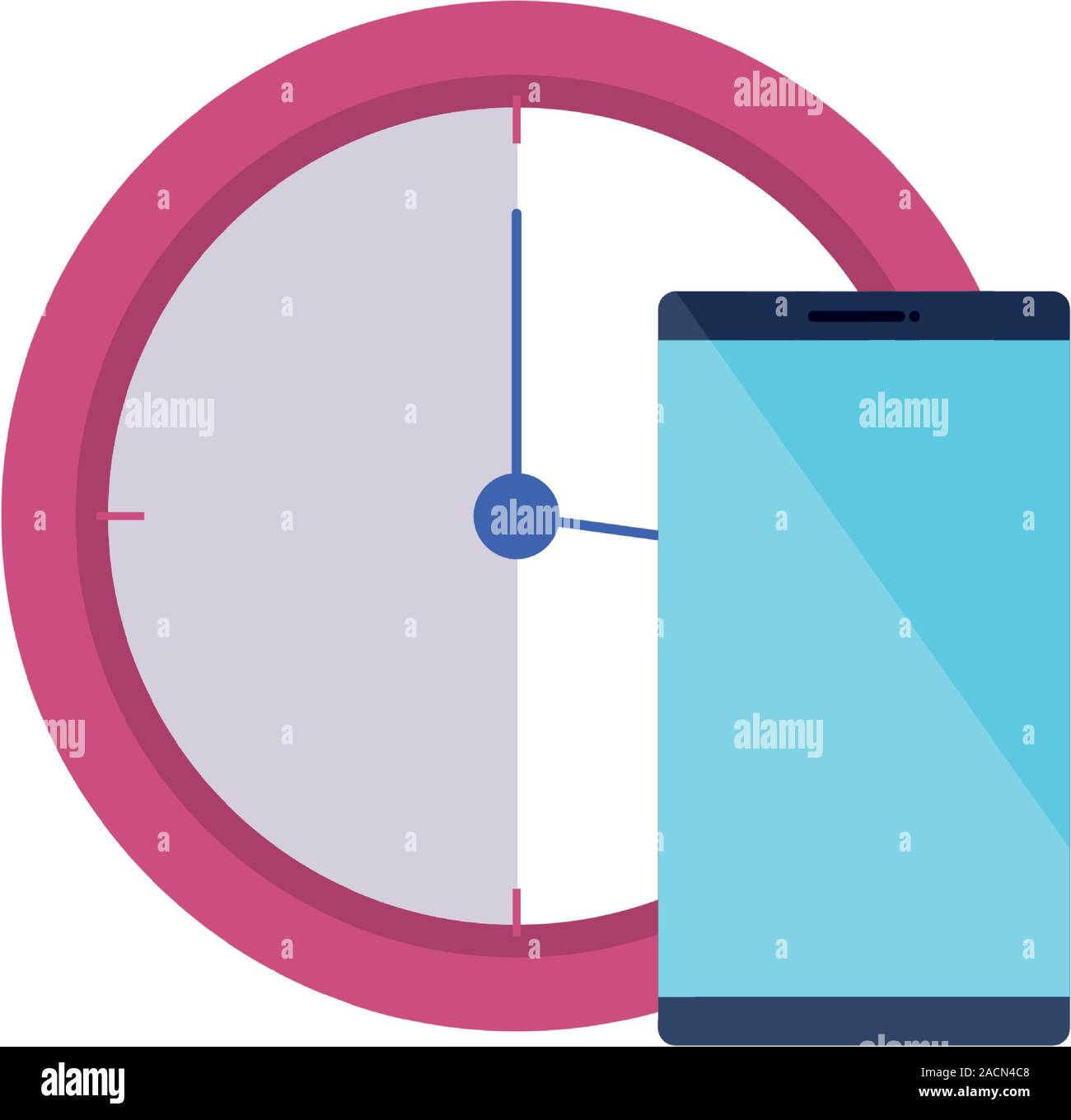 Clock gallery Stock Vector Images - Alamy